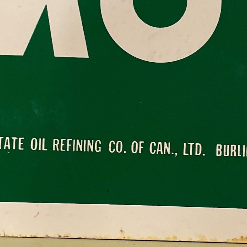 Vintage Quaker State Sign - Archer's Antiques